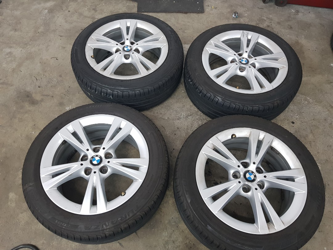 Used original 216D BMW 16" Rims With Tyres, Car Accessories, Tyres ...