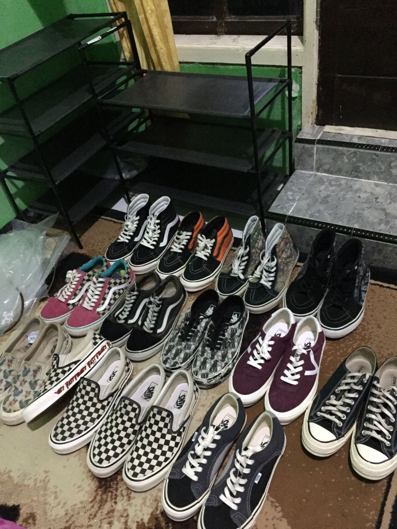 VANS ORIGINAL STORE, Fesyen Pria, Sepatu , Sneakers di Carousell