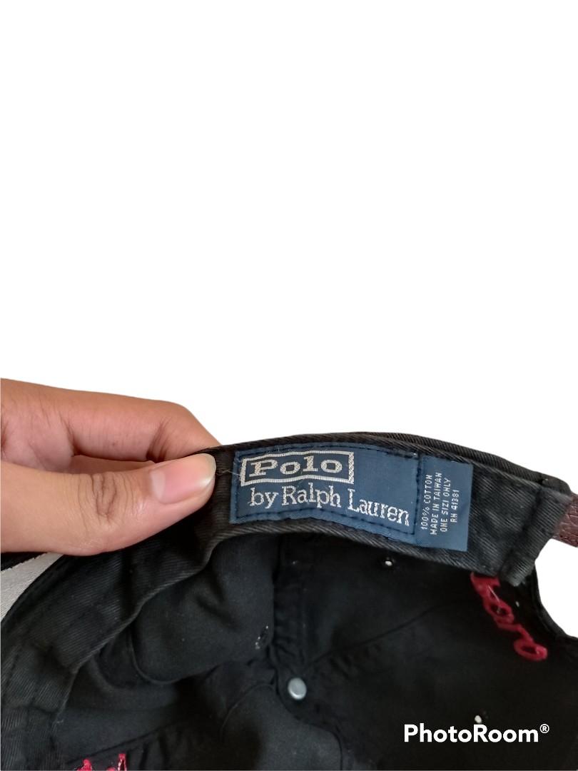 vintage rl cap black, Men's Fashion, Watches & Accessories, Caps & Hats ...