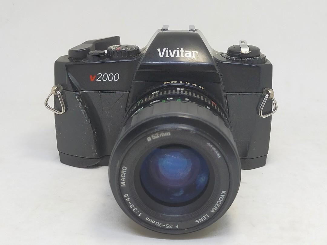 vivitar v2000 film slr, Photography, Cameras on Carousell