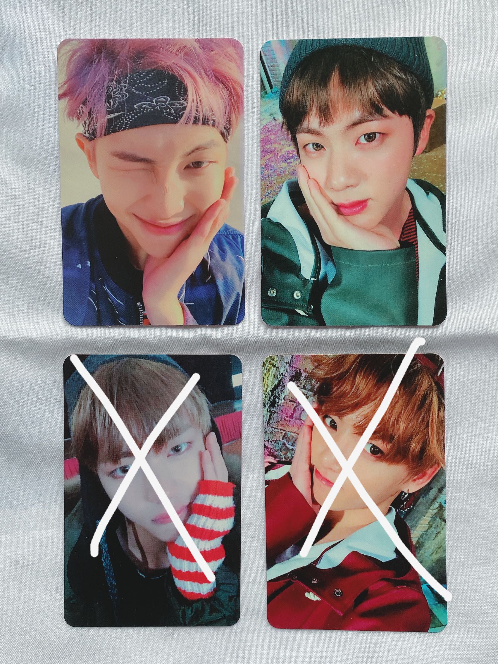 [WTS/LFB] BTS YNWA Photocards RM, Jin, Hobbies & Toys, Memorabilia ...