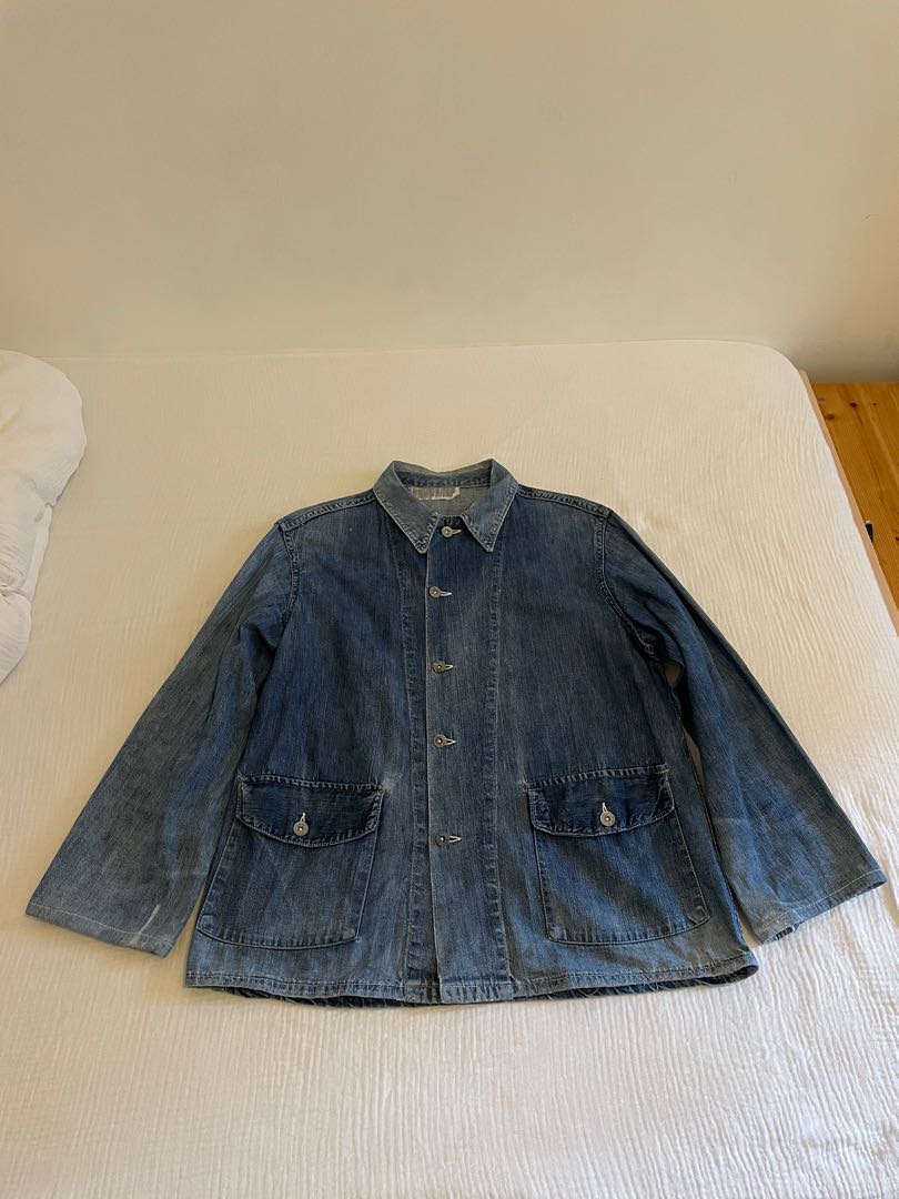 WW2 US Army Denim Jacket original, 男裝, 外套及戶外衣服 - Carousell