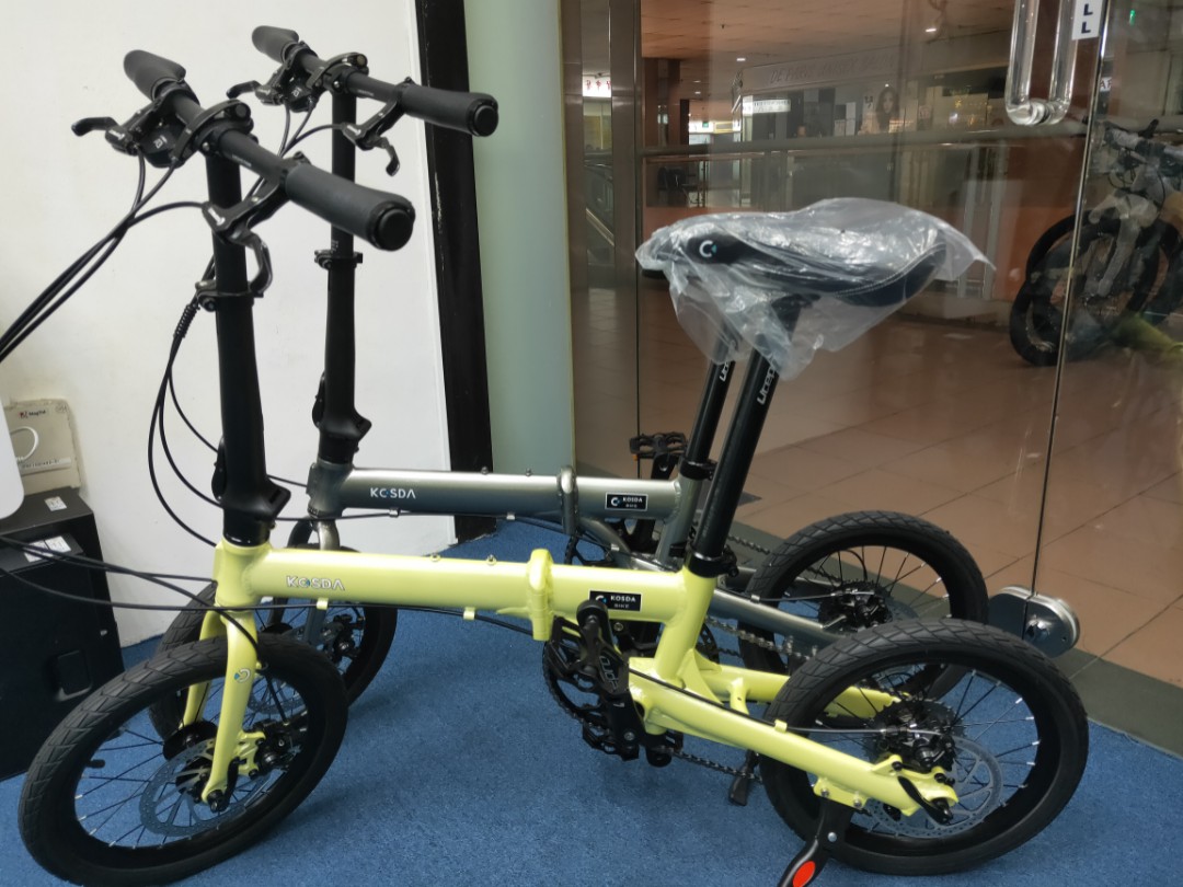16 inch Folding Bike 8 Speed KOSDA, Sports Equipment, Bicycles & Parts ...