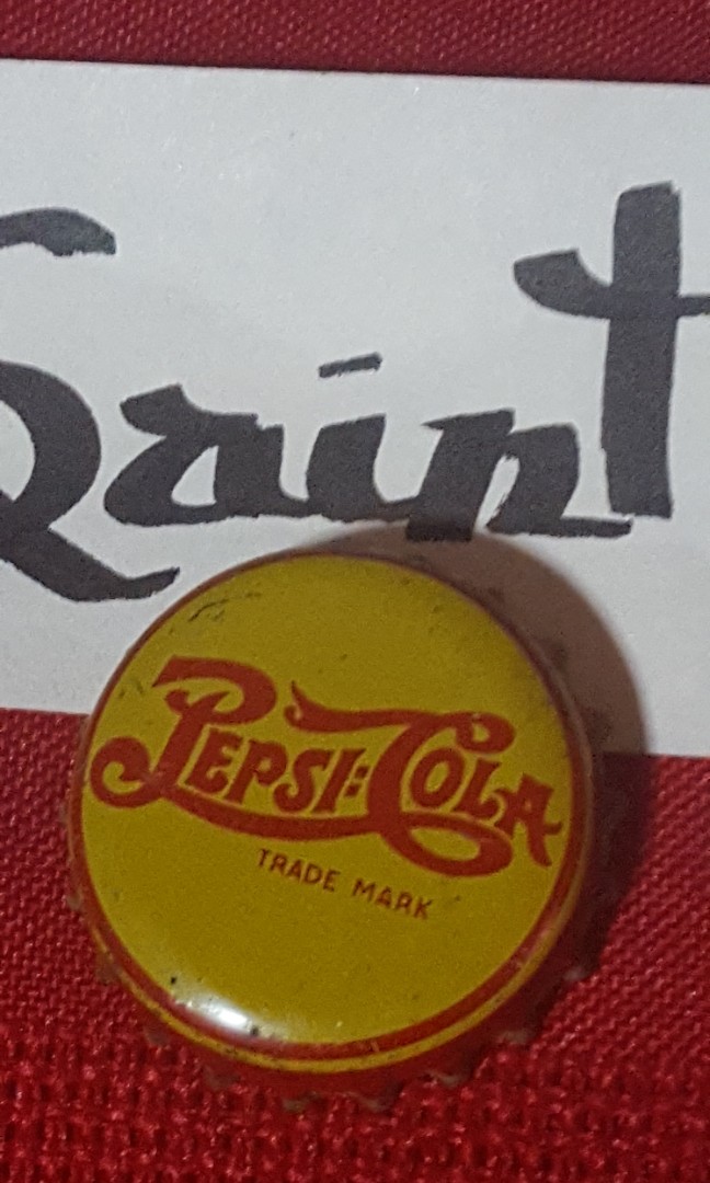 1940s RARE Pepsi Cola Bottlecap Tanzan Cork Antique Collectible ...