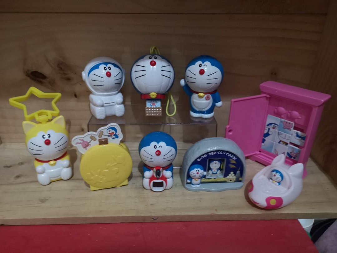 2019 McDonald's x Doraemon Happy Meal Toy Series Full Set, Hobbies ...