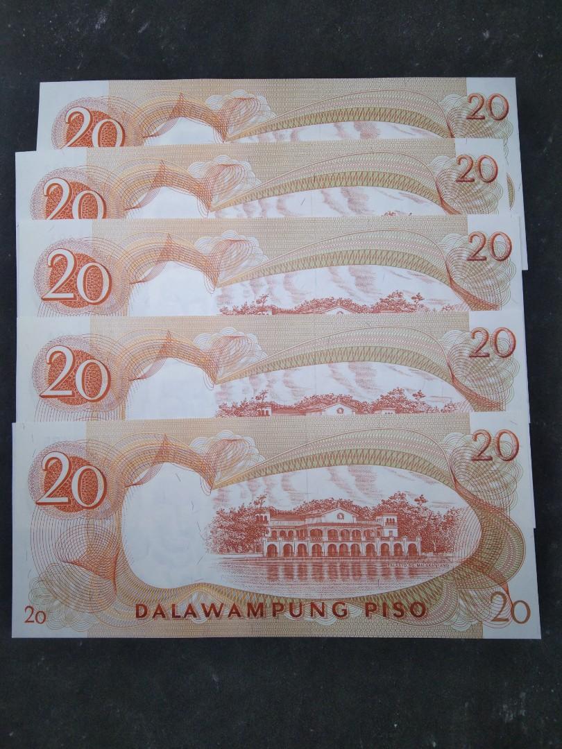 20 Pesos Pilipino Series Banknotes, Hobbies & Toys, Memorabilia ...
