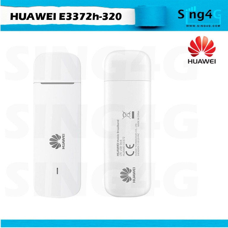 4G 150Mbps USB MODEM DIRECT SIM HUAWEI E3372 For TPG SINGTEL STARHUB M1 GIGA GOMO, Computers ...