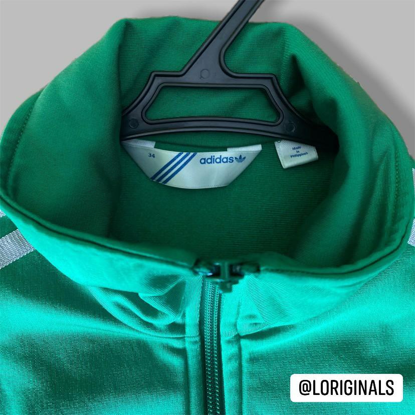 Adidas Green Track Jacket, Women's Fashion, Coats, Jackets and ...