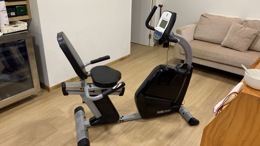 Aibi gym recumbent bike, Sports Equipment, Exercise & Fitness, Cardio ...