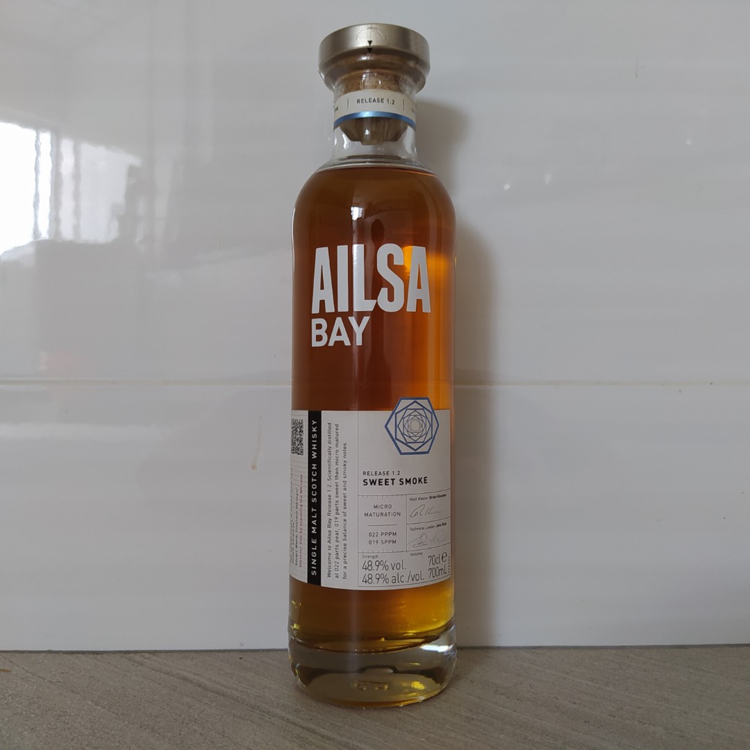 Ailsa Bay single malt whisky Release 1.2, Food & Drinks, Alcoholic ...