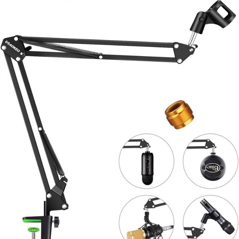 Aokeo Ak-35 Microphone 360 degrees Microphone Stand Desk Adjustable ...