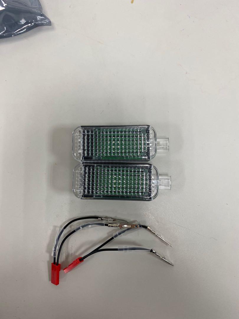 Audi 奧迪 正原廠 Led照地燈 迎賓燈, 汽機車零配件在旋轉拍賣