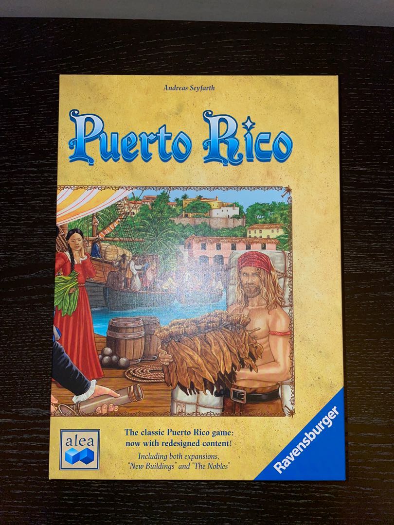 [Authentic] Puerto Rico Deluxe Edition, Hobbies & Toys, Toys & Games on ...