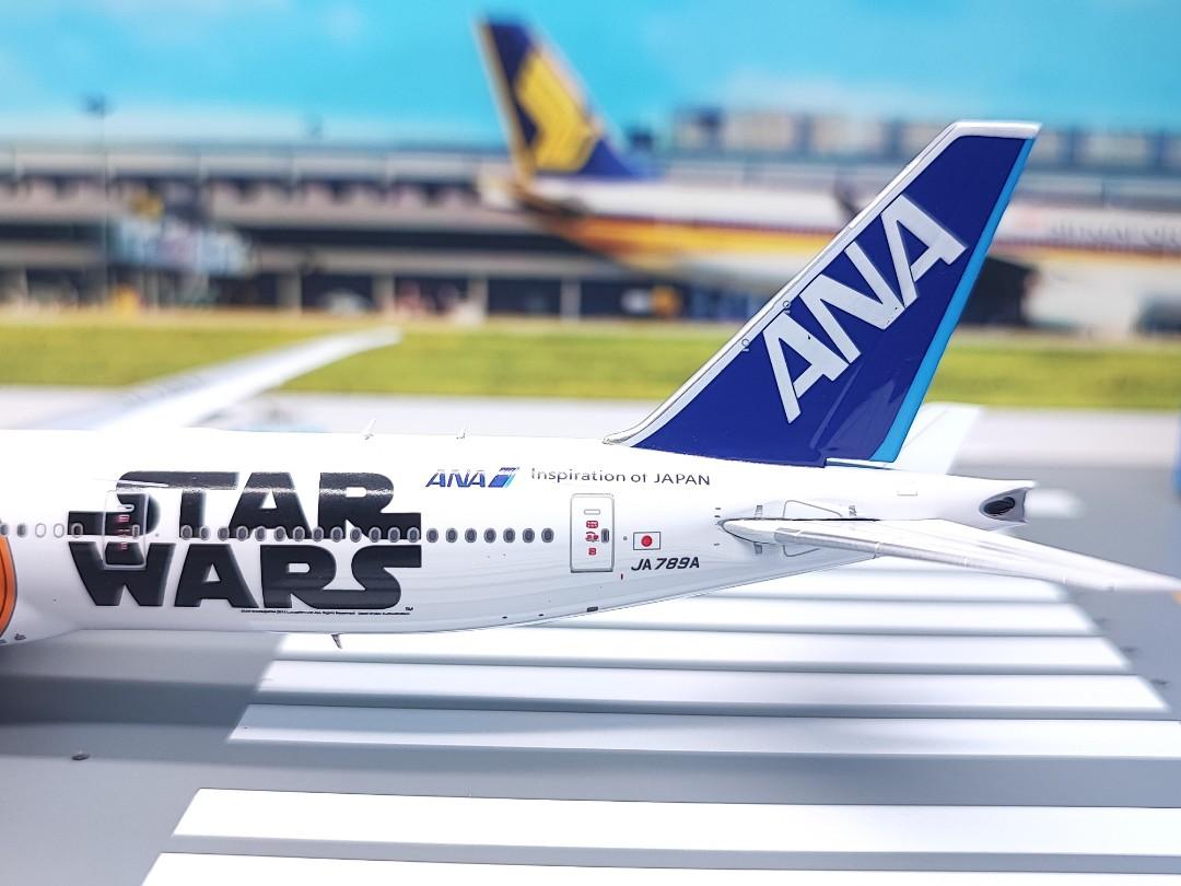 Aviation 400 1:400 ANA All Nippon Airways B777-300ER (Star Wars BB-8 Livery) JA789A, Hobbies ...