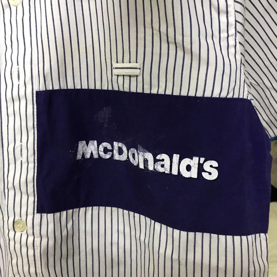 Baju staff MCD, Men's Fashion, Tops & Sets, Tshirts & Polo Shirts on ...