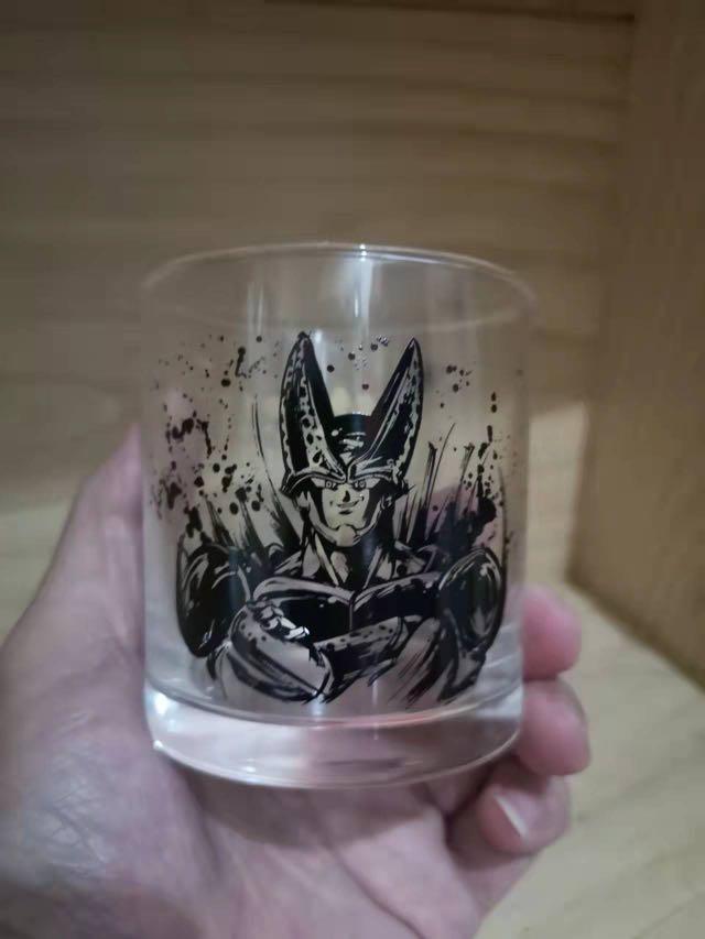 Bandai Dragon Ball Glass Collection set of 2 #02, Furniture & Home ...