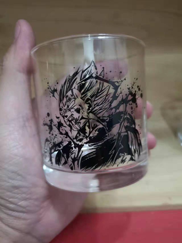 Bandai Dragon Ball Glass Collection set of 2 #02, Furniture & Home ...