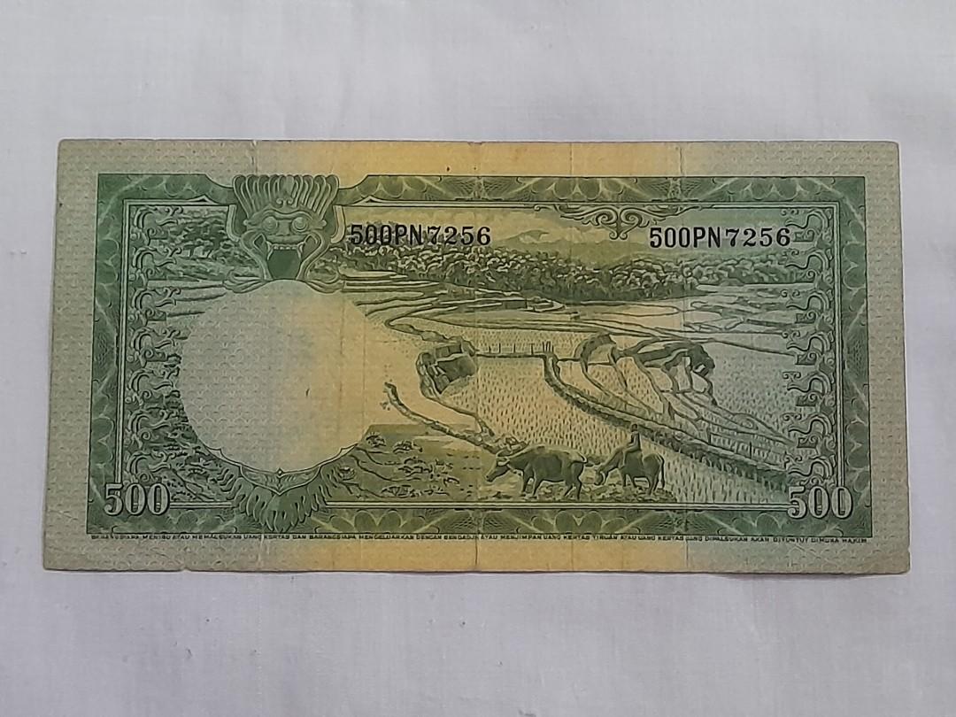 Bank Indonesia 500 Lima Ratus Rupiah 1957, Hobbies & Toys, Memorabilia ...