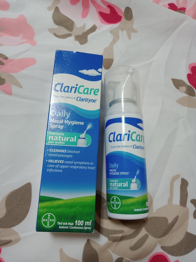 Brand New Claricare Daily Nasal Hygiene Spray, Everything Else on Carousell