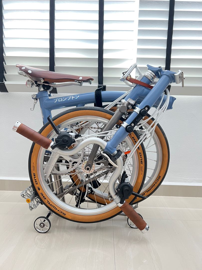 Brompton M6Lx - cloud blue super light, Sports Equipment, Bicycles ...