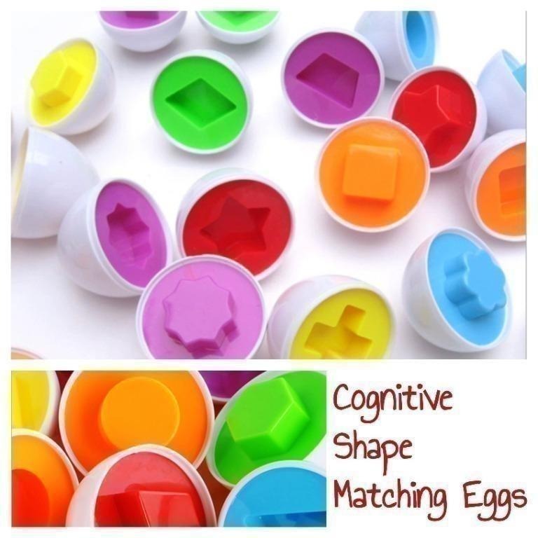 Cognitive Matching Shape Puzzle for Kids, Hobbies & Toys, Toys & Games ...