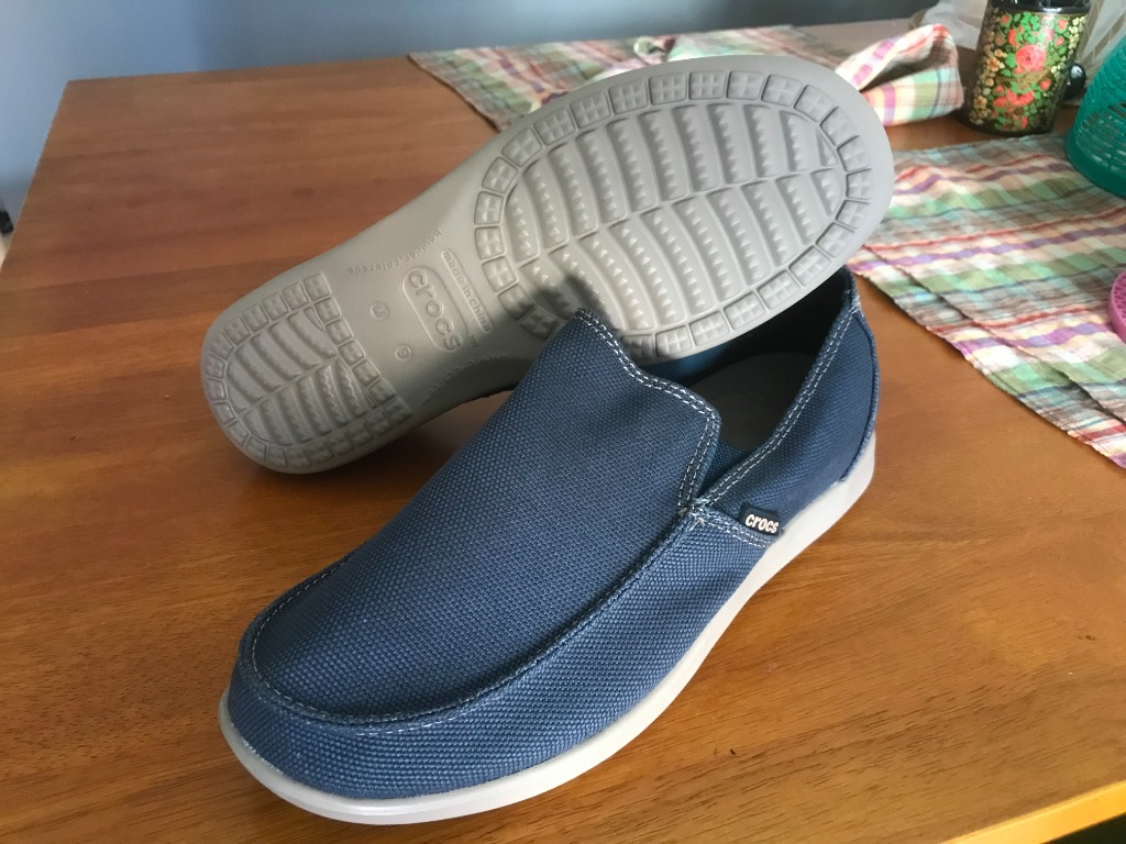 Crocs Canvas Shoes Mens Fashion Footwear Flipflops And Slides On Carousell