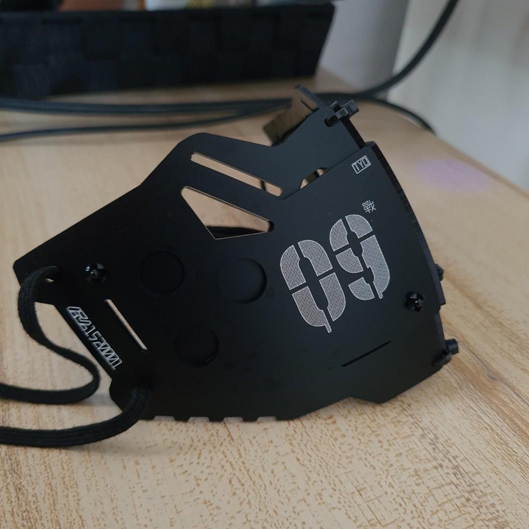 Cyberpunk face mask, Health & Nutrition, Face Masks & Face Shields on ...