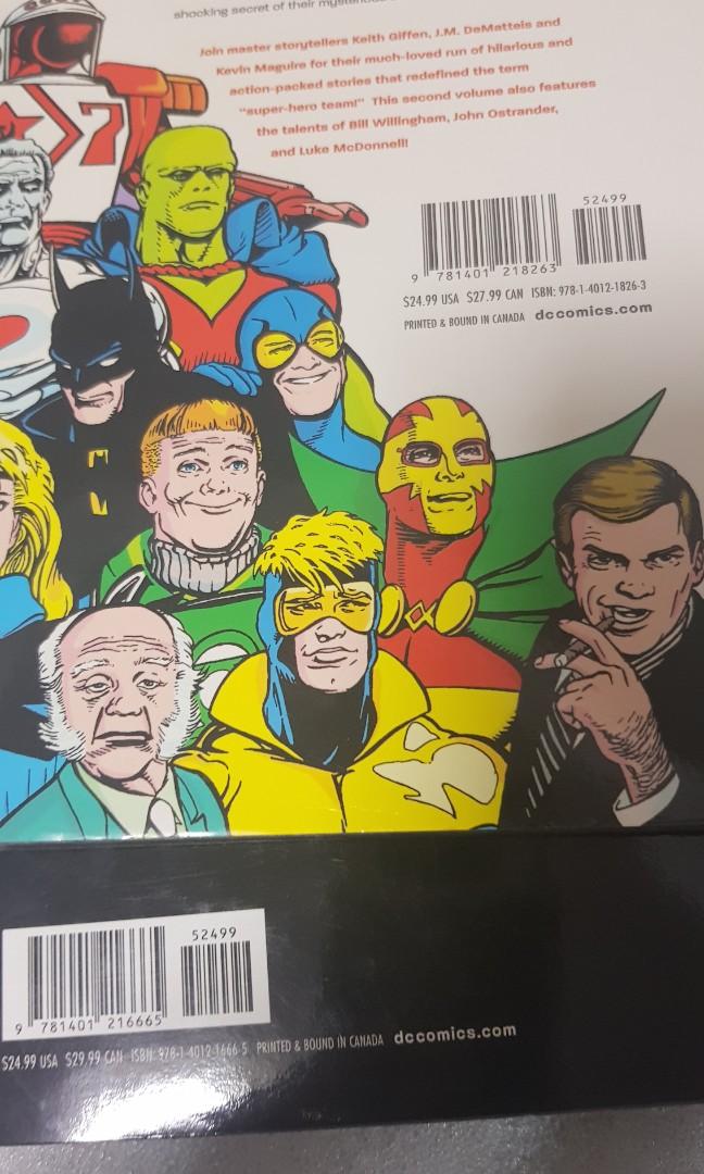DC hard cover comics justice league international vol 1&2 2 book@ $20 ...