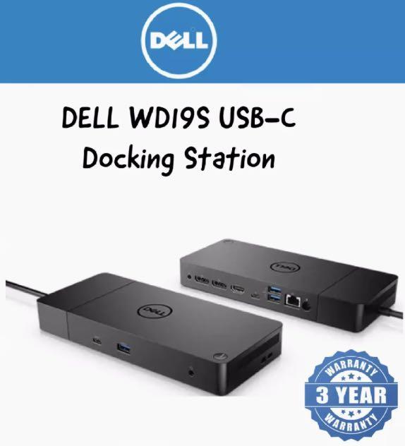 Dell USB-C Docking Station (WD19S), Computers & Tech, Parts ...