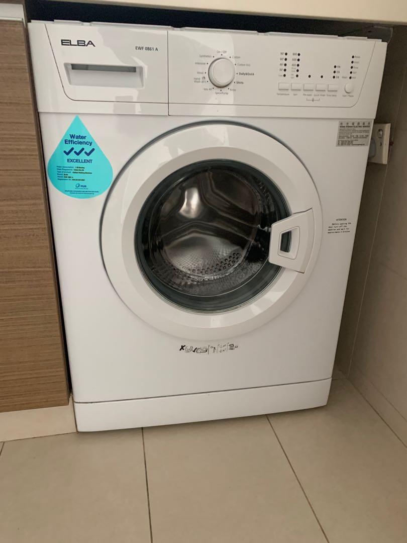 Elba 6kg washing machine, TV & Home Appliances, Washing Machines and ...