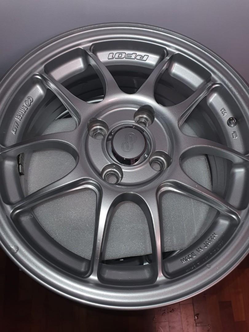 Enkei PF01 Original., Car Accessories, Tyres & Rims on Carousell