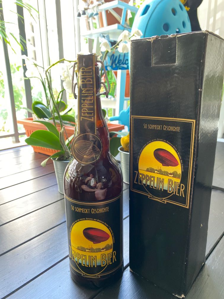 Famous German Zeppelin Bier 1 liter!, Food & Drinks, Alcoholic ...