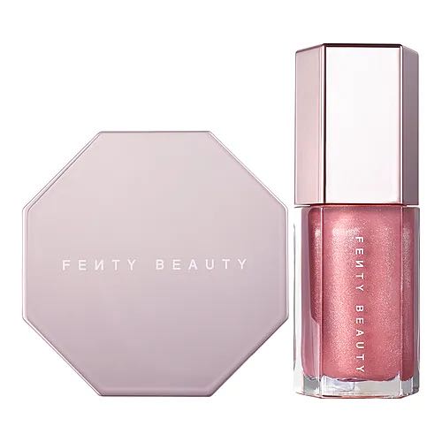FENTY Diamond Bomb Baby Mini Face And Lip Set (Limited Edition), Beauty ...