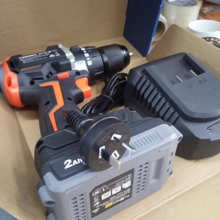 FERREX CORDLESS HAMMER DRILL, Commercial & Industrial, Construction ...