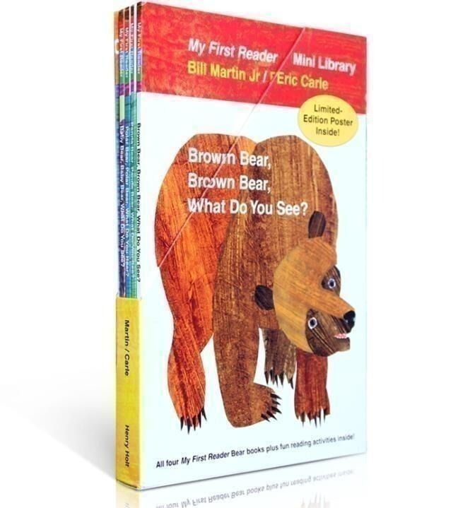 (FREE DELIVERY) My First Reader Bear Collection by Eric Carle, Hobbies ...