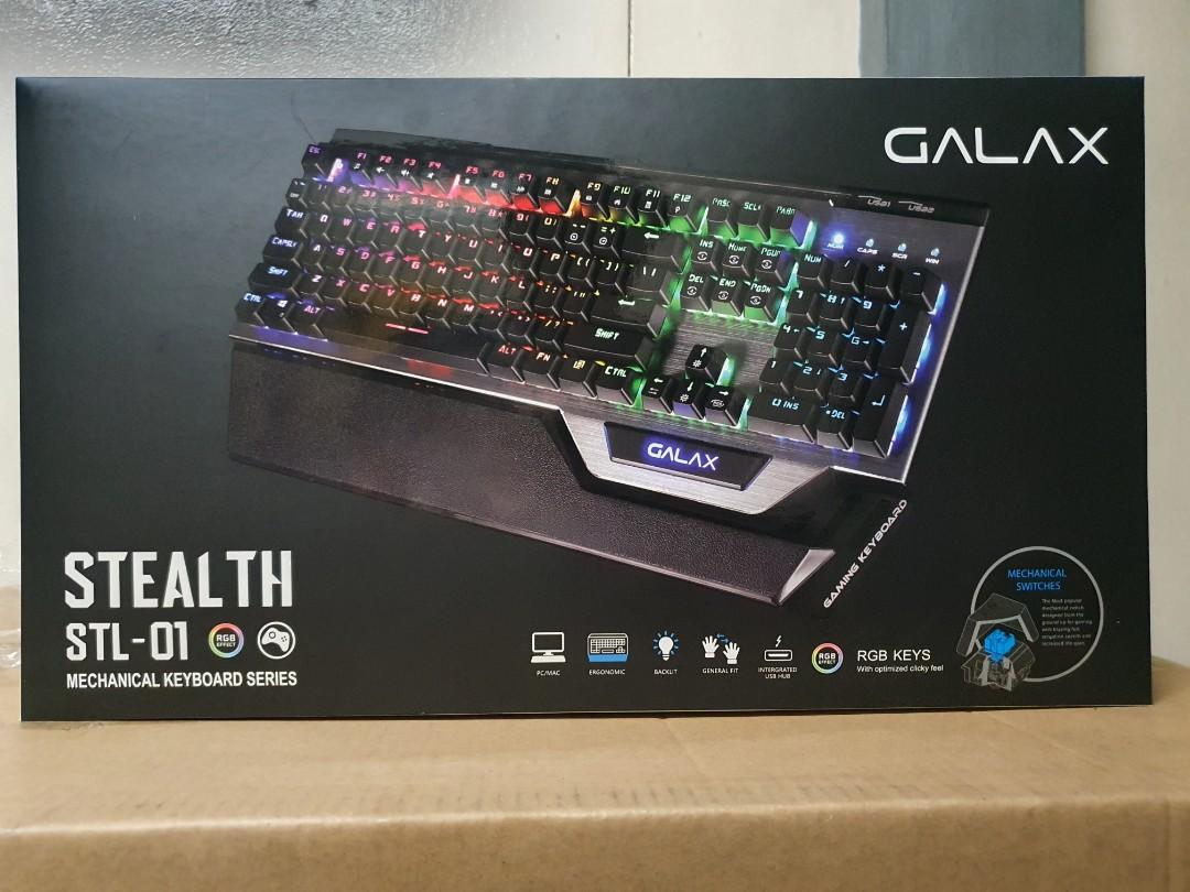 Galax Mechanical RGB Gaming Keyboard Built-in USB HUB With 1 Year Shop ...