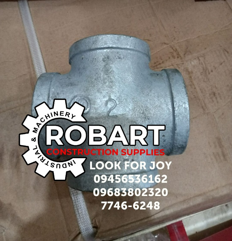 GI CROSS TEE, Commercial & Industrial, Construction & Building ...