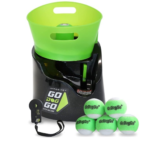 GoDogGo Fetch Machine G4 Automatic Dog Ball Launcher, Pet Supplies ...