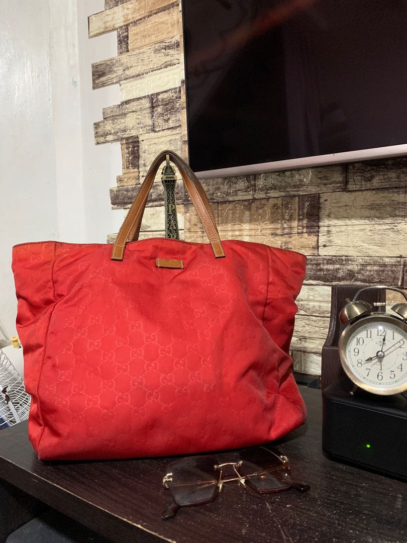 Gucci red, Luxury, Bags & Wallets on Carousell