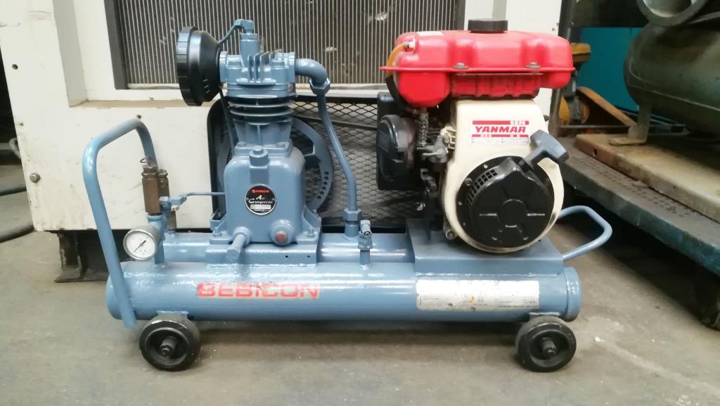 Hitachi Bebicon Air Compressor 1hp Gas Engine driven from Japan ...