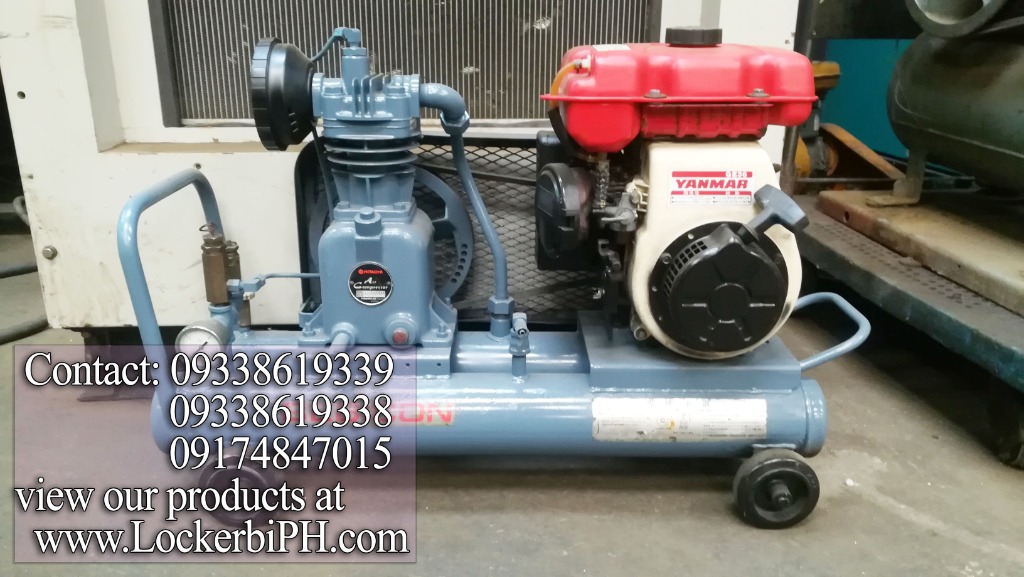 Hitachi Bebicon Air Compressor 1hp Gas Engine driven from Japan ...