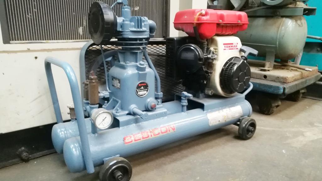 Hitachi Bebicon Air Compressor 1hp Gas Engine driven from Japan ...