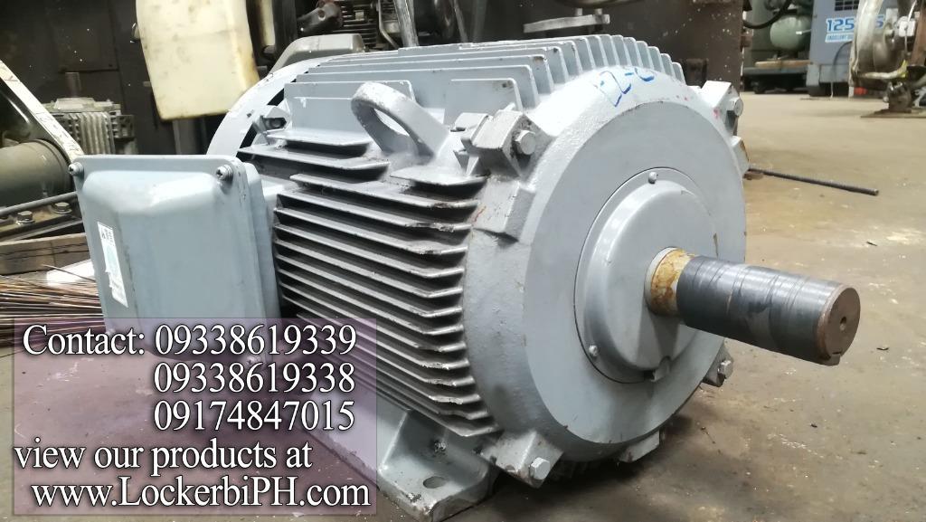 Hitachi Elec. Induction Motor 15hp 11kw 220V 3600rpm from Japan ...