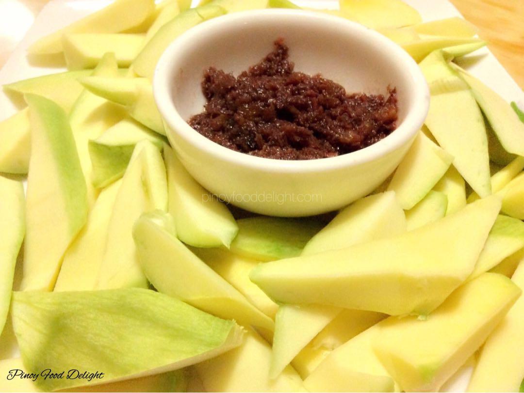 homemade bagoong alamang halal /mangga hilaw, Food & Drinks, Fresh Produce on Carousell