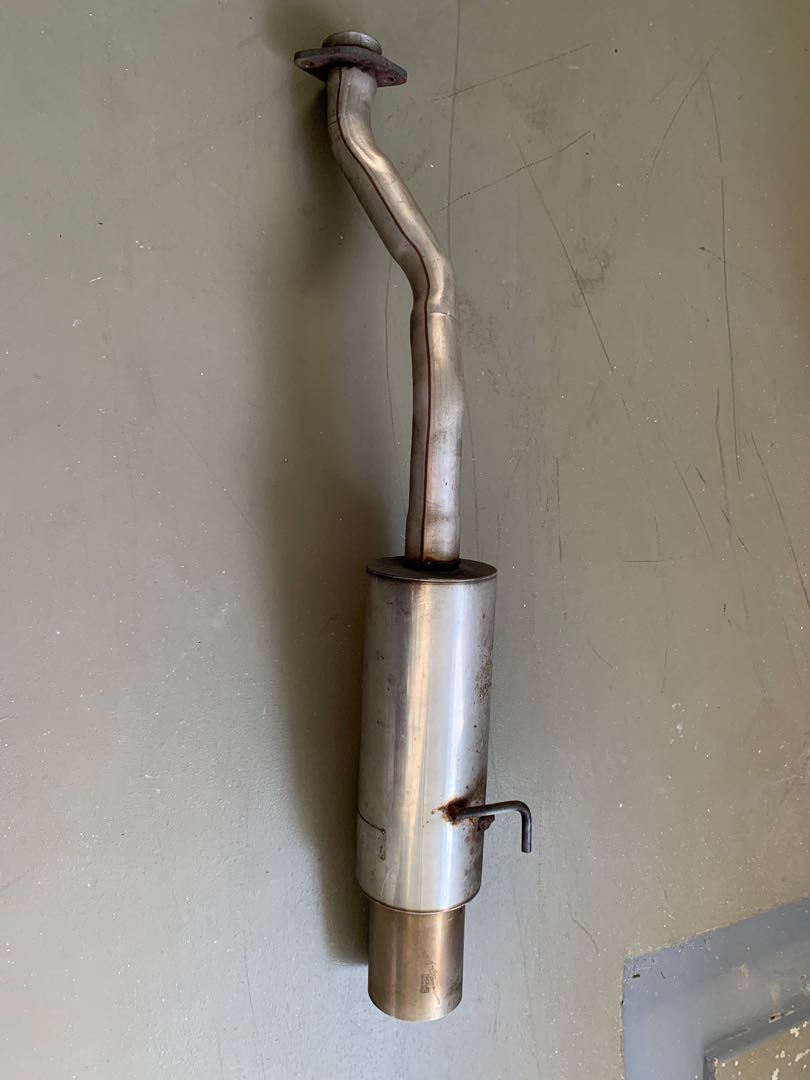 Honda Civic FD1 HKS Exhaust Muffler, Car Accessories, Accessories on ...