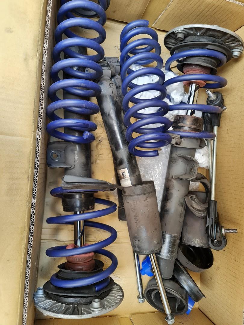 H&R lower spring and absorbers for F30, Car Accessories, Accessories on ...