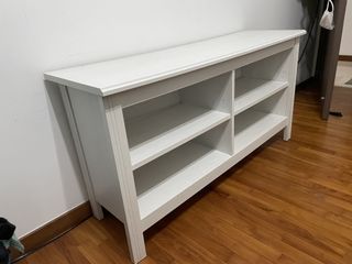 Ikea Brusali TV Bench, Furniture & Home Living, Furniture, Shelves ...
