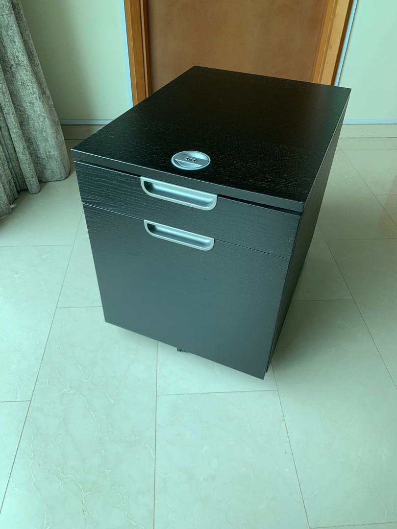 IKEA Galant Drawer Unit on castors w/ a combination lock, Furniture ...