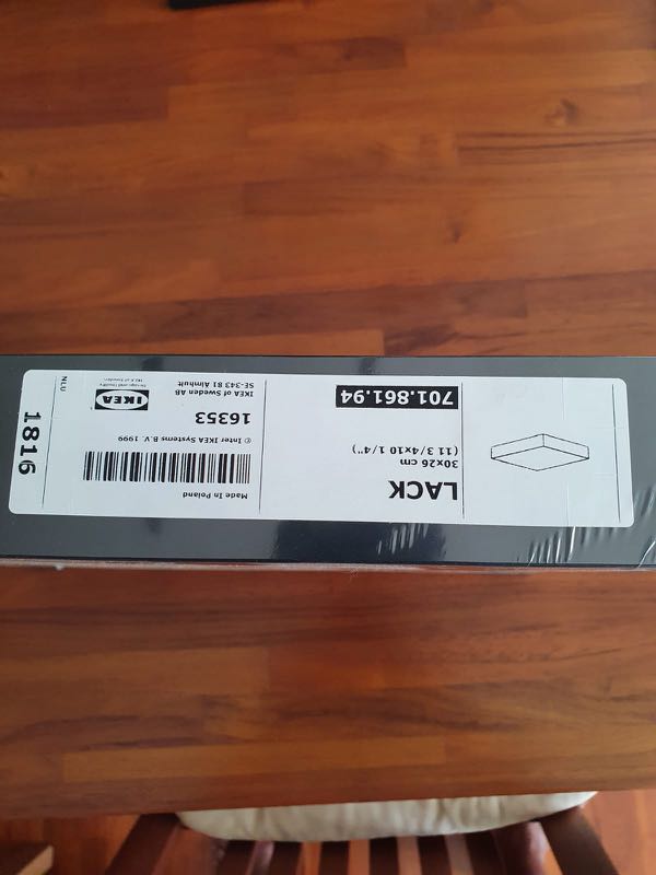 IKEA square shelf, Furniture & Home Living, Furniture, Shelves ...