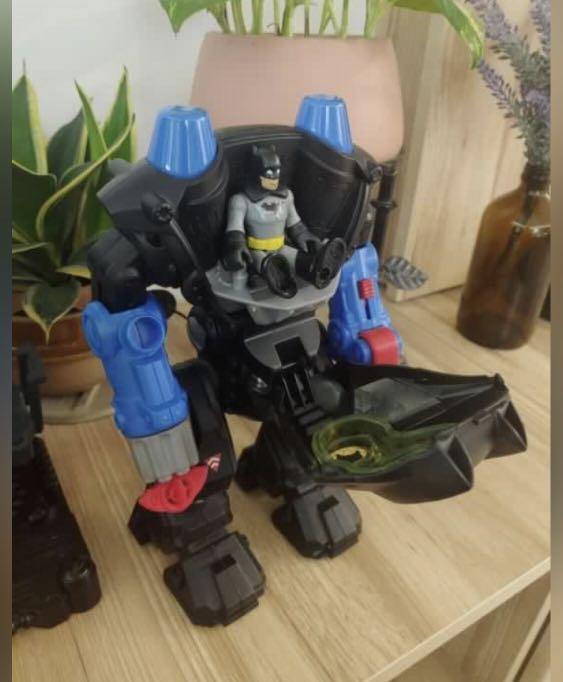 Imaginext DC Batman Robo Bat Cave Fisher Price playset, Hobbies & Toys ...